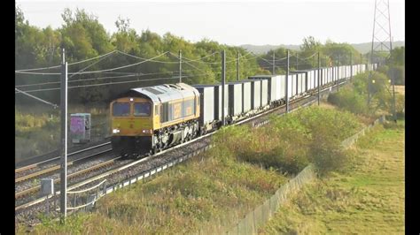 Gbrf Class 66 No 66768 Fellgate South Tyneside 25th Oct 2021 Youtube
