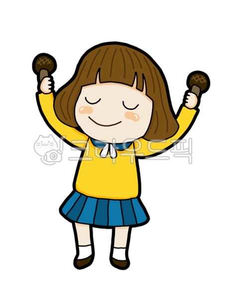 아이 여자아이 생일 축하 파티 사진이미지일러스트캘리그라피 추야작가