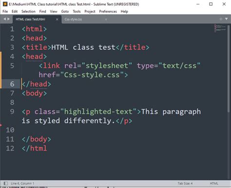 Html Tutorial 19 Understanding Classes In Html Organizing And Styling Your Web Elements By