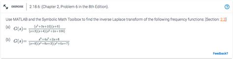 solved use matlab and the symbolic math toolbox to find the
