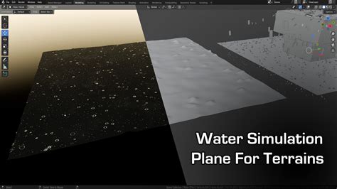 Artstation Blender 4 Procedural Rain Geometry Node Pack Resources