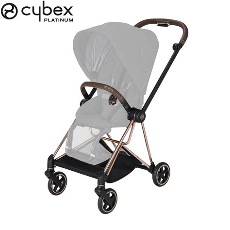 Mios 2 Châssis Rose Gold De Cybex Poussettes Citadines Aubert