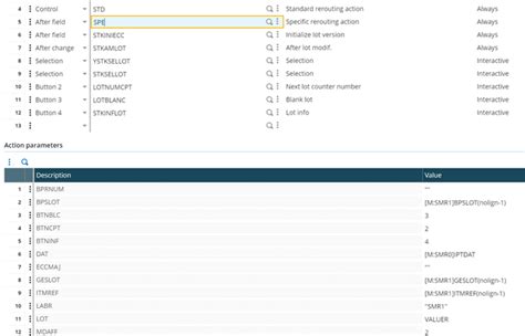 valuer action parameter empty via import general discussion sage x3