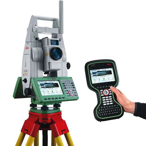Leica Ts16 5 R1000 Imaging Total Station Cs20 Controller