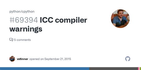 Icc Compiler Warnings Issue Python Cpython Github