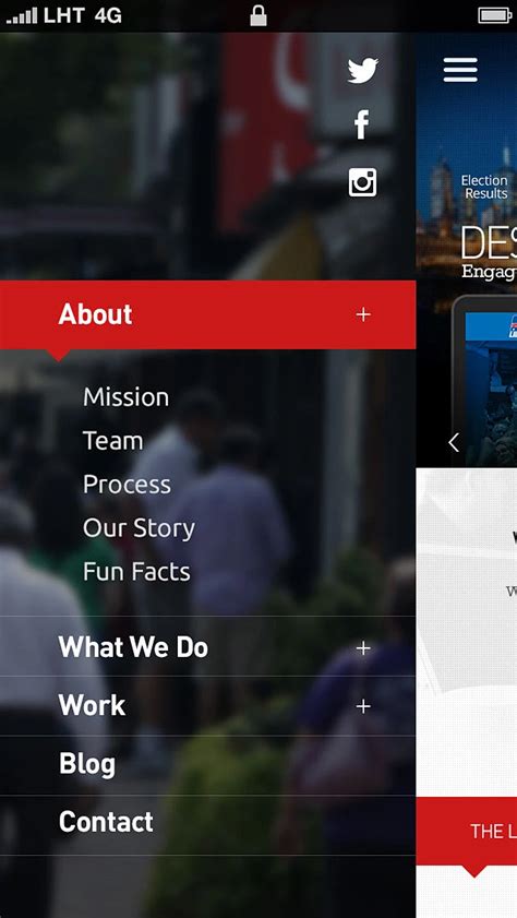 左侧侧边栏导航菜单设计，来源自黄蜂网woofengcn 花瓣网