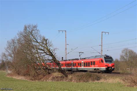 1428 010 Und 1428 502 Db Als Re42 In Richtung Essen Hbf In