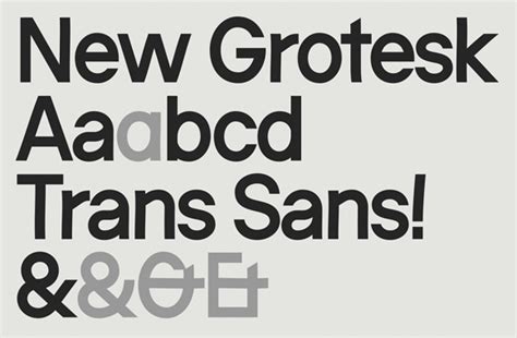 Font News New Font Release Superior Type Released Trans Sans