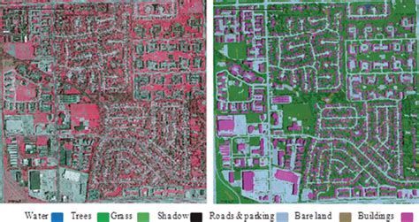 Cir Subset Image Left And Land Cover Classification Results Right Download Scientific