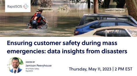Rapidsos On Linkedin Free Webinar Data Insights From Disasters Rapidsos