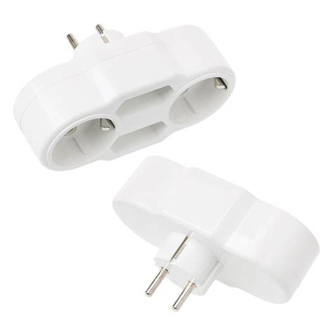 1 To 4 Way Eu Type Conversion Triple Plug For Home Grandado