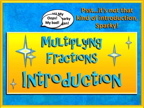 Multiplication Of Fractions Pptx