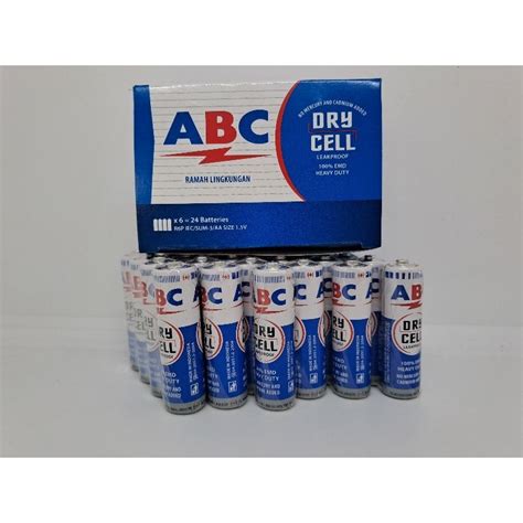 Jual Set Batu Baterai Abc Aa Isi Pcs Shopee Indonesia