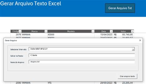 Gerar Arquivo TXT Com VBA Excel Guia Do Excel