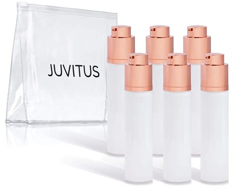 Empty Airless Twist Top Rose Gold Pump Bottle 1 7 Oz