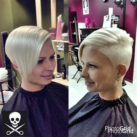 Symmetric Pixie With Buzzed Side Short Hair Haircuts Short Hair