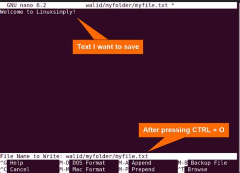 The Nano Command In Linux Practical Examples