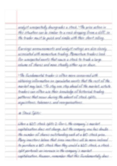 SOLUTION An Introduction To Trading Types Fundamental Trader S