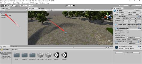 unity 入门学习之（一）创建基本的3d游戏场景 unitypackage导入后没有场景 csdn博客