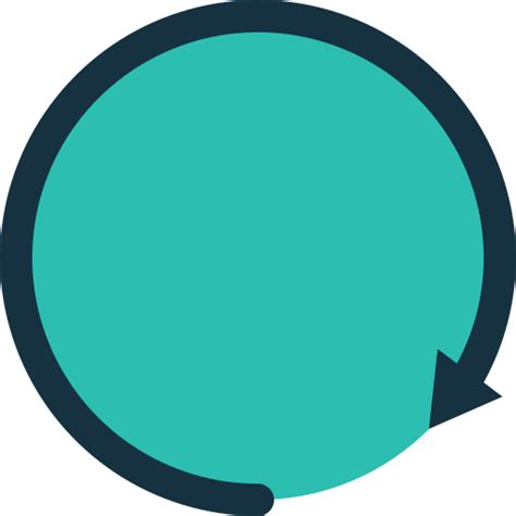 Refresh Generic Outline Color Icon