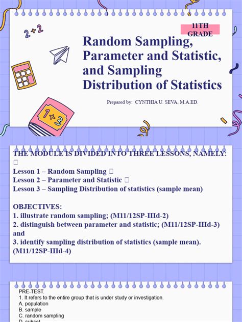 lesson 4 download free pdf sampling statistics randomness