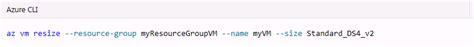 How To Resize Vm In Azure