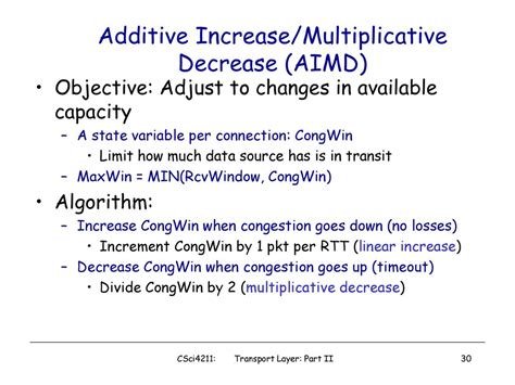 Transport Layer Part Ii Ppt Download