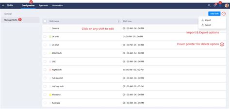 How To Manage Shifts In Zoho People How To Manage Shifts In Zoho People