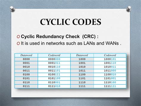 Error Detection And Correction Data Link Layer Pptx