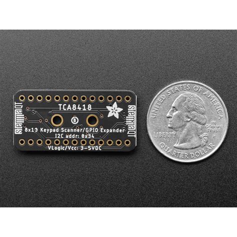 Adafruit Tca8418 Keypad Matrix And Gpio Expander Breakout Stemma Qt Q