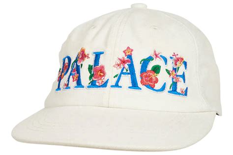 Palace Hawaii Denim Pal Hat White Ss22 Cn