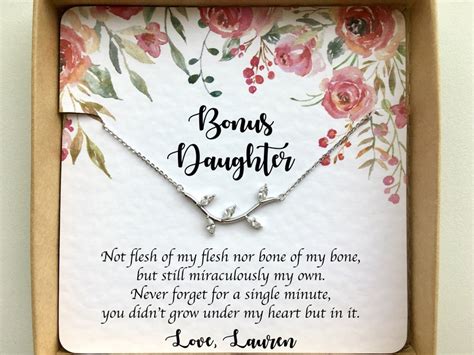 Bonus Daughter T Step Daughter Wedding T Stepdaughter Etsy