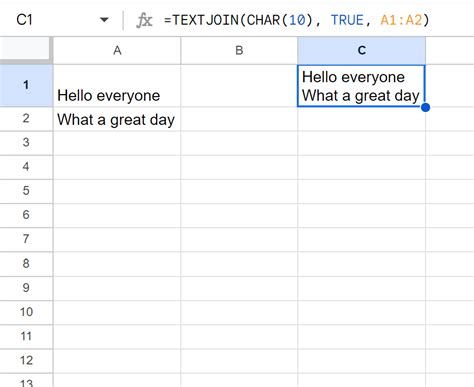 How To Google Sheets Concatenate Cells With Line Break