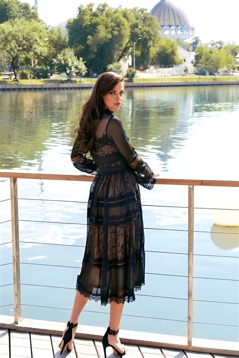 Black Long Sleeve Lace Formal Black Cocktail Dress Midi Dresses