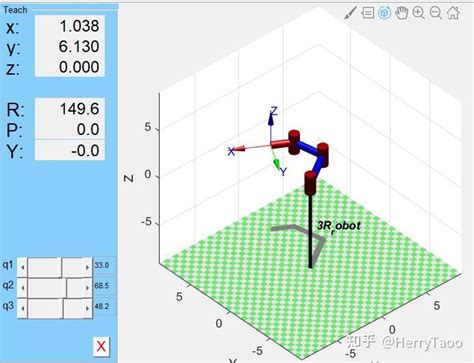 Robotics（学习笔记）——第3章3r机器人matlab练习 知乎
