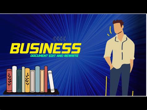 Formatting And Rewrite Your Bussiness Document Upwork
