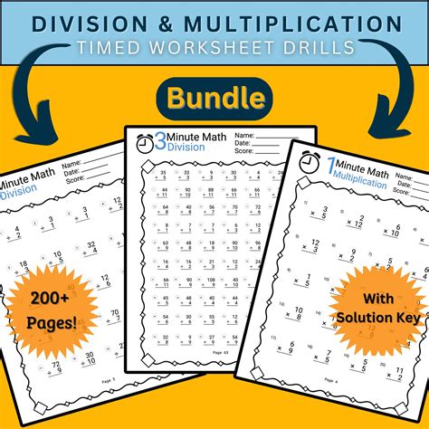 Boost Math Skills With Timed Multiplication Worksheets Fun And Effective Practice