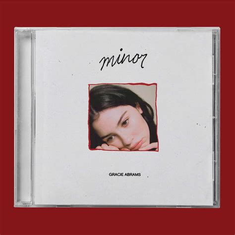 Minor Gracie Abrams Cd Fan Made Shopee Brasil