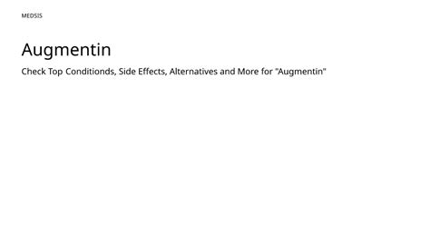 Augmentin Meds Is