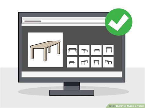 How To Make A Table With Pictures WikiHow