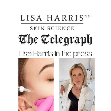 Lisa Harris Insight With The Telegraph Lisa Harris Skin Science™