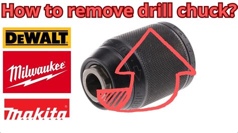 Dewalt Chuck Removal Hack: Replace Stubborn Chuck without Removing Broken Screws! - YouTube