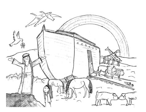 Noah Drawing At Explore Collection Of Noah Drawing