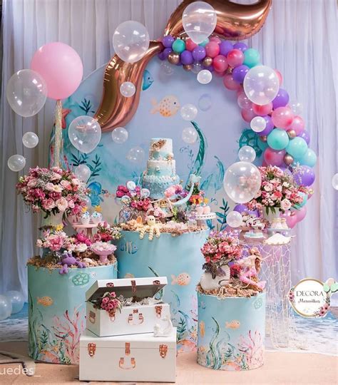 Ideas De Fiesta Infantil Sirenita Sirena Fiesta De La Sirenita My Xxx Hot Girl