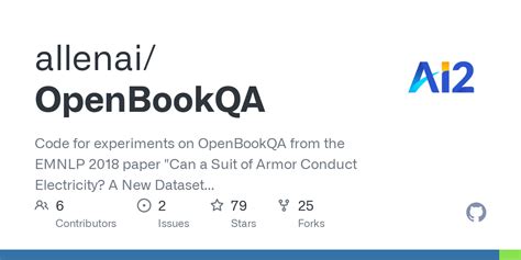 github allenai openbookqa code for experiments on openbookqa from