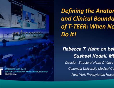 Defining The Anatomic And Clinical Boundaries Of T Teer When Not To Do It