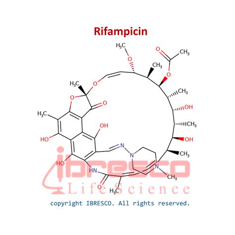 Rifampicin ریفامپیسین ایبرسکو