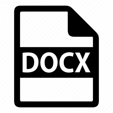 Docx File File Extension File Format File Type Type Of File Icon Download On Iconfinder