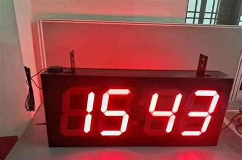 Gps Synchronized Digital Clock 6 Inches At ₹ 14000piece Digital