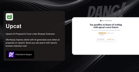 Upwork Ai Proposal And Cover Letter Browser Extension Upcat